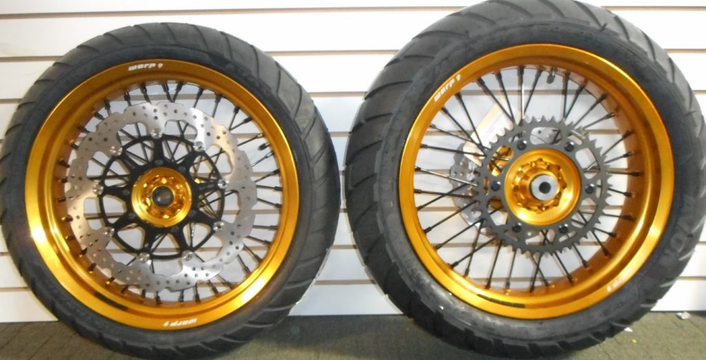 Supermoto Conversion Kit, Supermoto Wheels and Tires