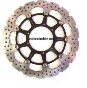 Warp 9 320mm Floating Supermoto Rotor with Bracket - Moto X Industries