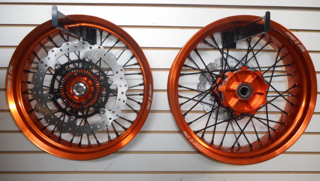 KTM 690 Enduro Supermoto Wheel Set - Moto X Industries