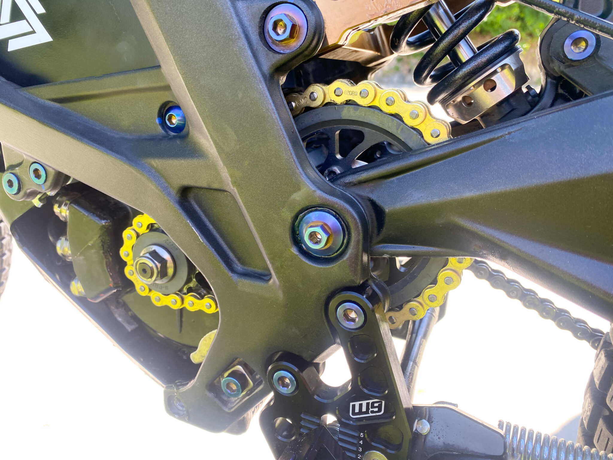 Warp Drive chain drive conversion kit. - Moto X Industries